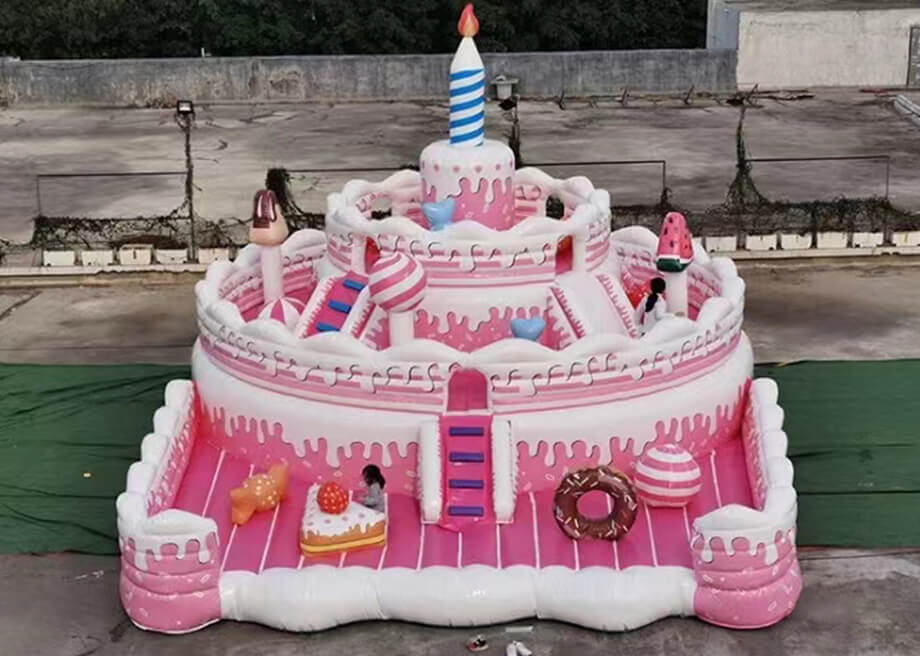 Inflatable Cake Castle-Henan Sanshuo Amusement Equipment Co., Ltd.